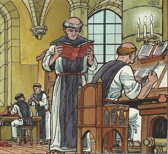 Calligraphie et enluminure | Abbaye du Thoronet